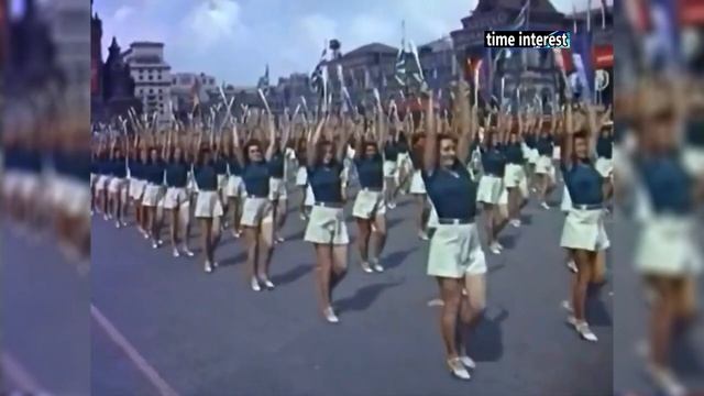 20 июля 1947 года. Всесоюзный парад физкультурников.
