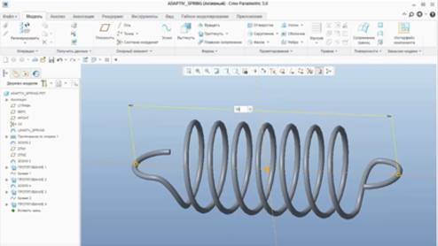 Адаптивная пружина растяжения (Часть 6 цикла)