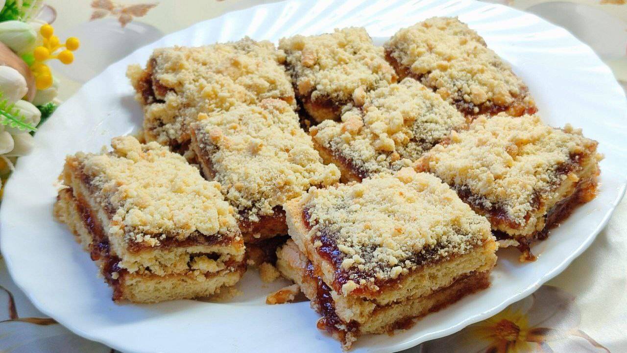 Нежнейшее песочное пирожное из детства. Вкусно и просто