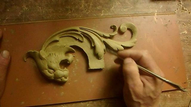 Не ведома зверюшка. Модель для резьбы по дереву.