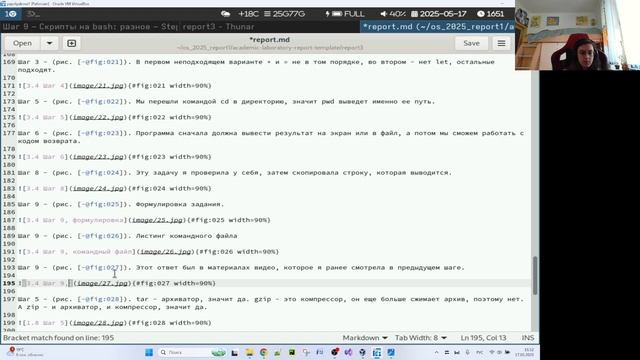 Внешний курс. Отчет №3