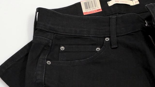 Женские черные джинсы Levi's 505 | Levi wom 505 black