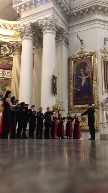 Г. В. Свиридов — «Песнопения и молитвы», III. Странное Рождество видевше, №3 «Слава (монастырская)»