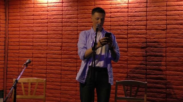 Поэтический вызов. Александр Воробьев. Выступление в OM NIRVANA