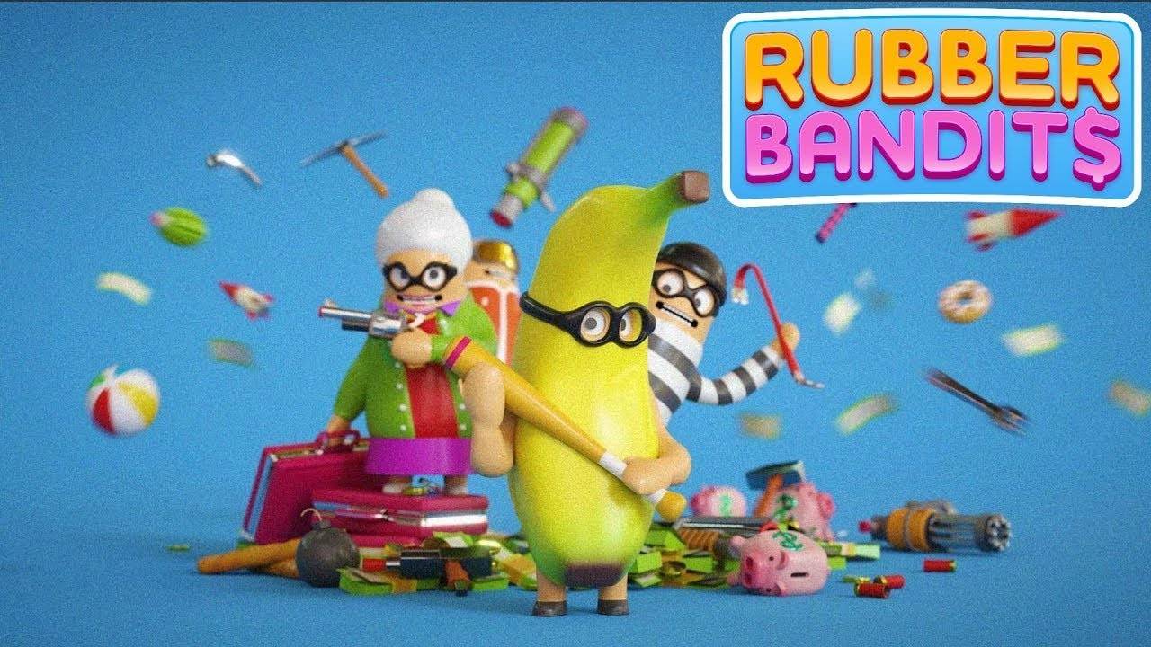 Rubber Bandits ● Прохождение ч.1 _ Белка, Monster и Перчик