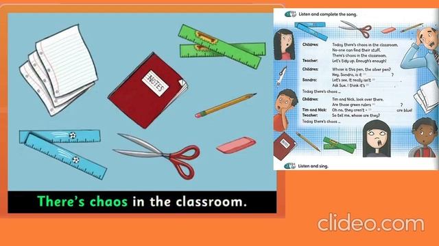 4 Super minds unit 7 song Orchestra practice