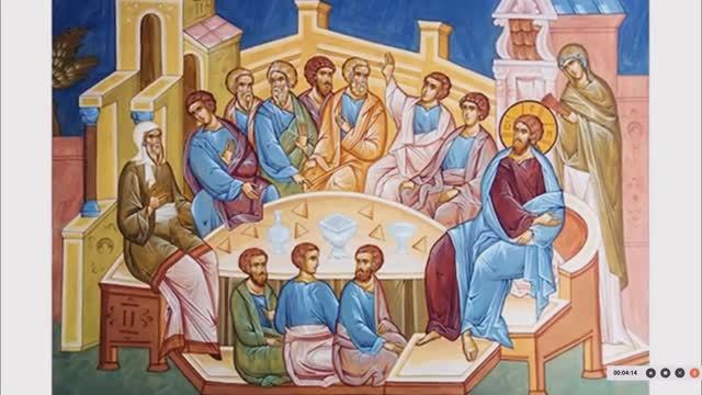 Лекция 12 "ТАЙНАЯ ВЕЧЕРЯ"