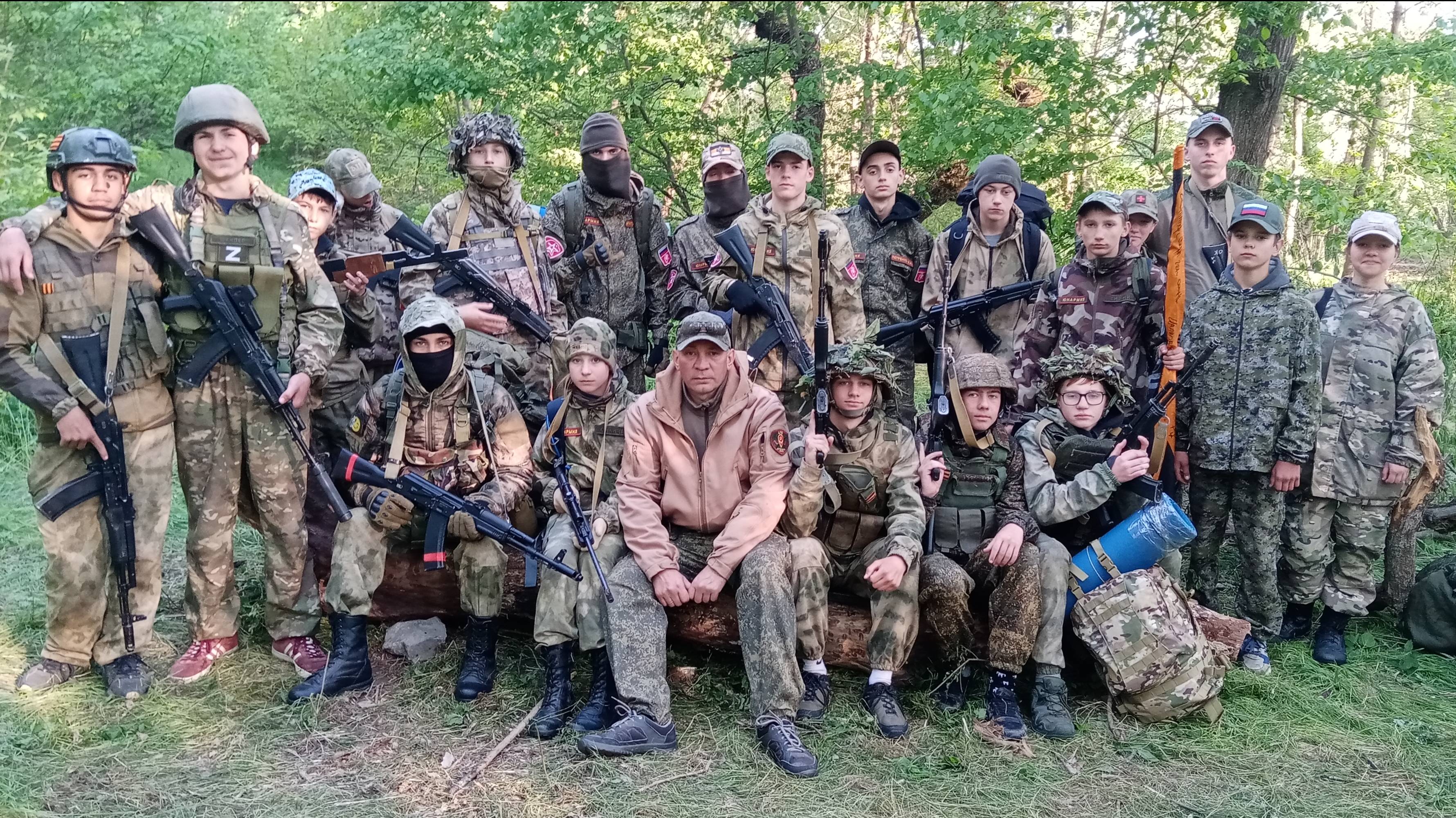 Отряд "ПАРТИЗАНЫ" Казачьи учебно-полевые патриотические сборы. х.Калинин.Ростовская обл. май 2025г