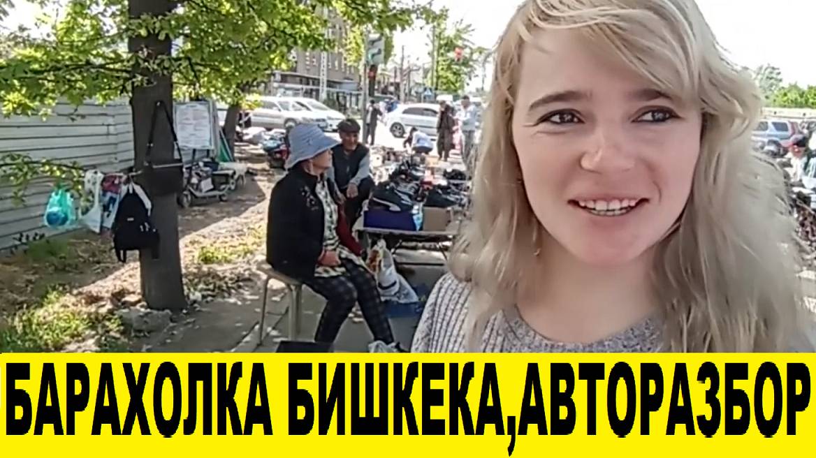Бишкекская барахолка,авторазбор в Кыргызстане.Вещи б/у,авто запчасти б/у.Блошинный рынок.Собачий