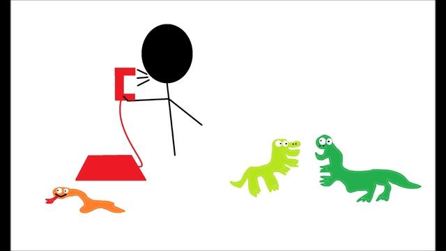 Стикмен - Цветная полифония