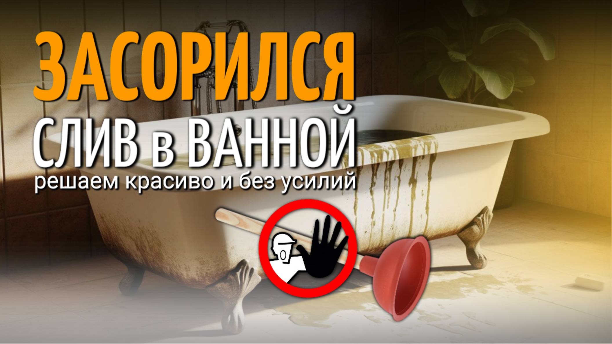 Засор слива в ванной, плохо уходит вода: решение проблемы кислородный пятновыводитель