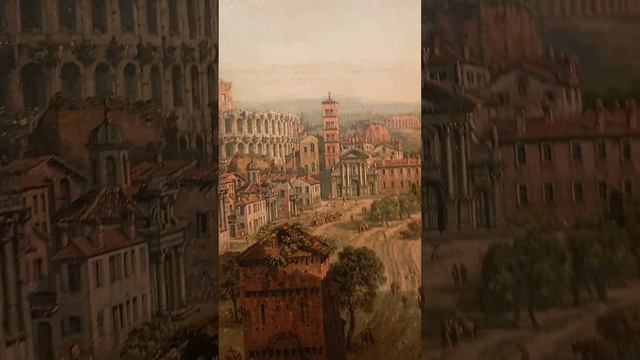 Вид Римского Форума. Бернардо Беллотто, прозванный Каналетто. 1769. Холст, масло.