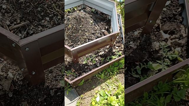 трёхъярусная клумба. бесполезная вещь