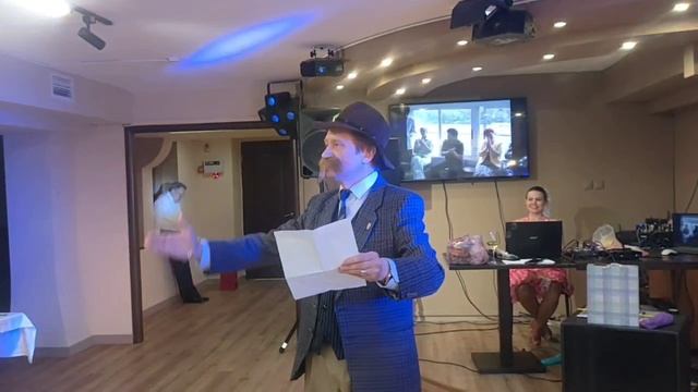 Юбилей Ирины Михайловны Меркурьевой
Андрей Ломакин в роли Максима Горького