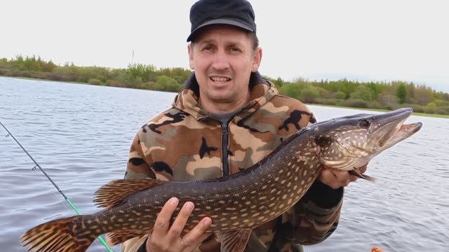 Рыбалка на спиннинг, отличное открытие сезона 2025 по щуке