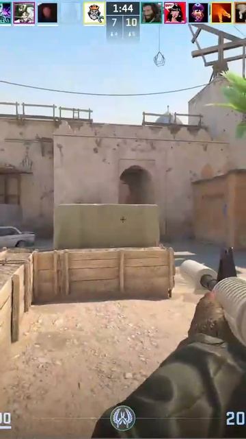 Красиво принял #shorts #cs #cs2 #csmoment #dust2 #tripplekill #даст2