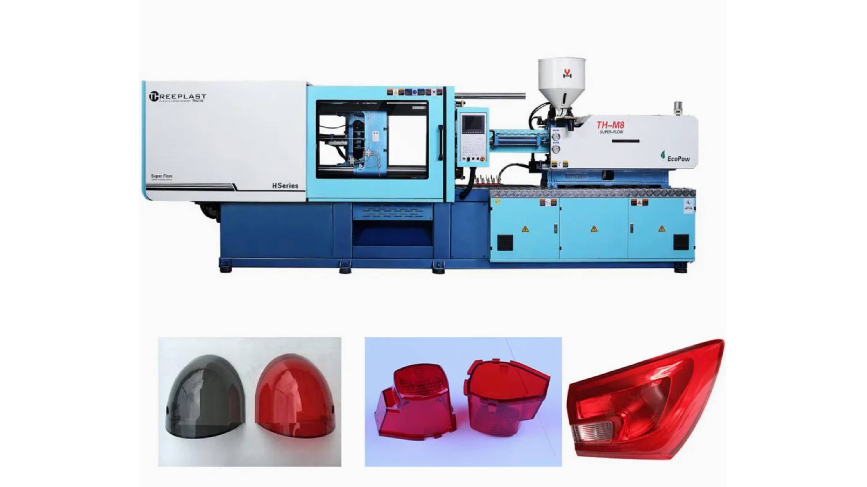 Литье оптики для велосипедов на ТПА Threeplast