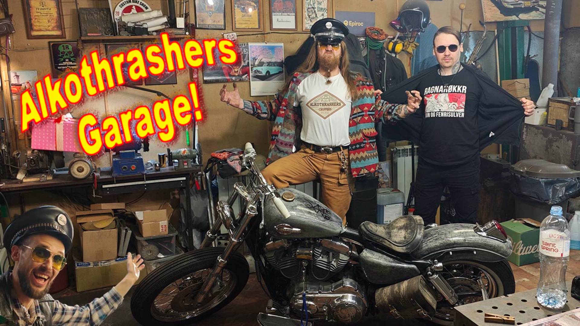 В гостях у Alkothrashers Garage - Проект Sparky закончен!