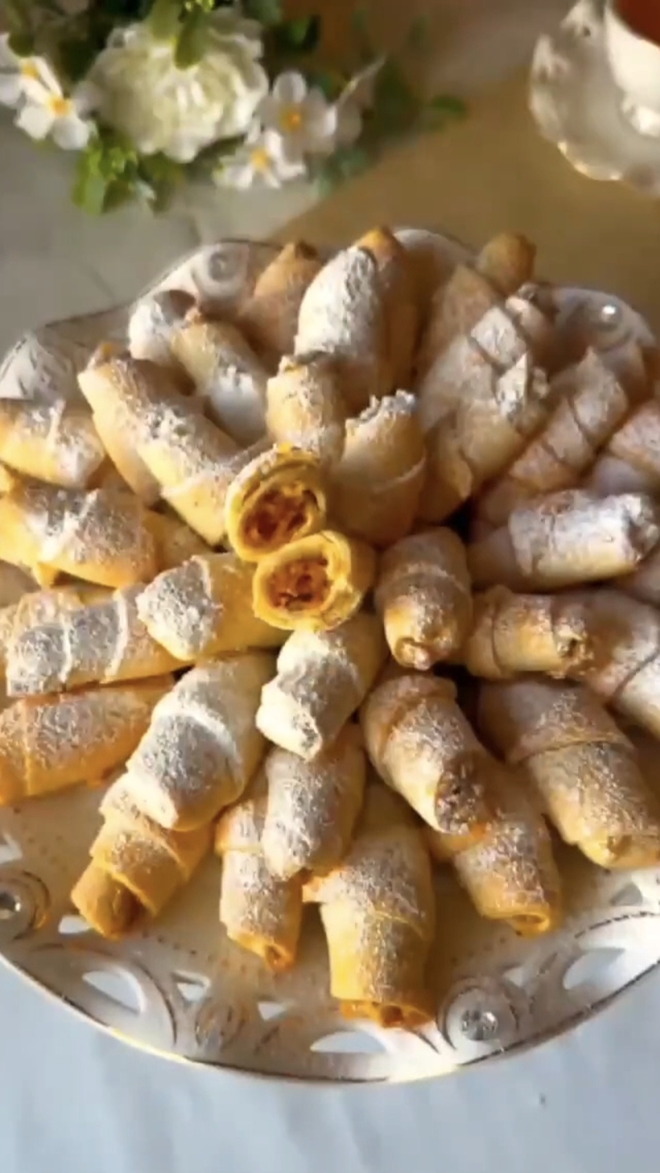 Мутаки Бакинские с Грецкими Орехами / Рогалики с Ореховой Начинкой 🔥