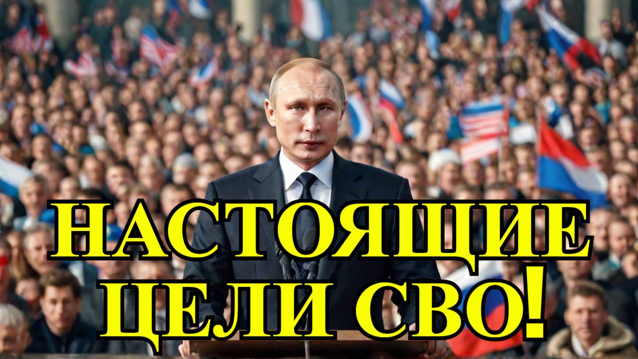 Путин Рассказал О Целях СВО!