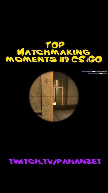 TOP Matchmaking moments 119 CSGO shorts