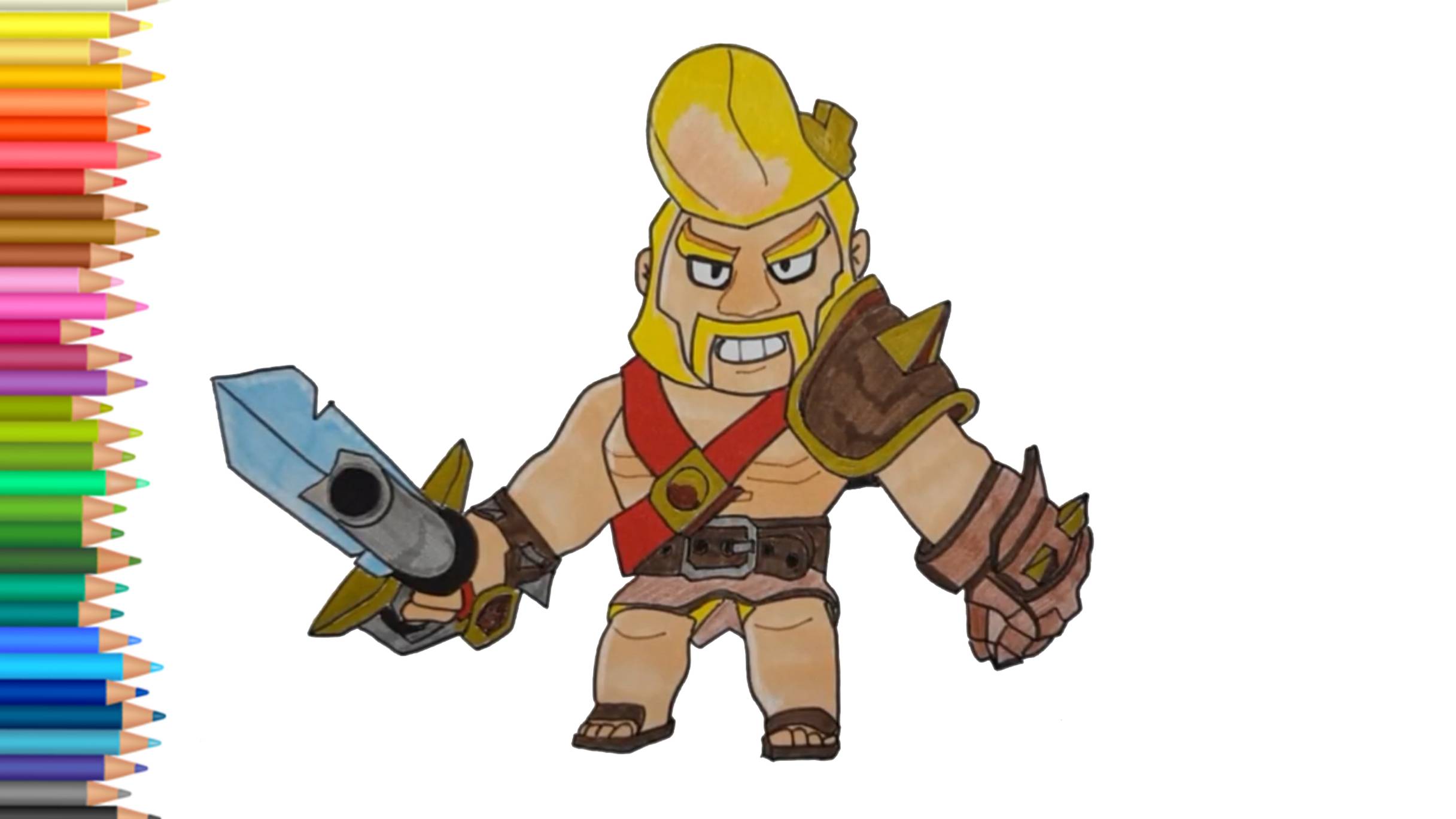 Булл в скине Король Варваров - Бравл Старс⭐