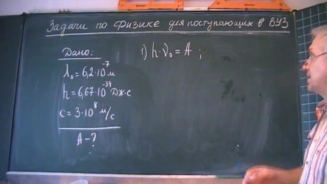 Работа выхода электронов