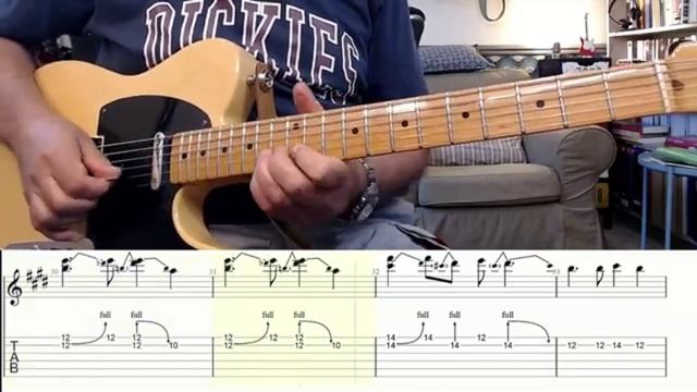 The Eagles Style  Country Rock Solo in E(tab,backing track)