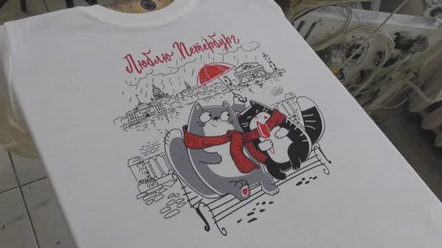 Шелкография. И опять котики!