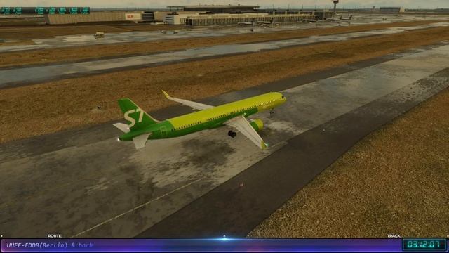 X-Plane 12  - Berlin rwy07R_ToLissA321NEO_V1p7p2