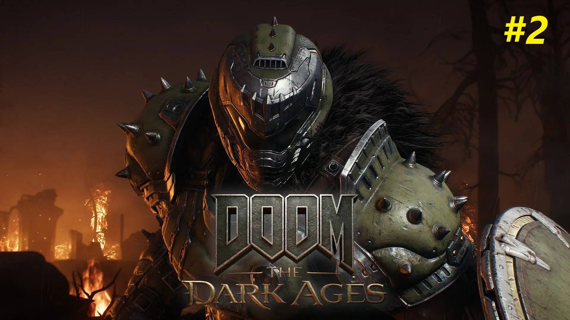 Прохождение игры Doom: The Dark Ages. Прохождение #2. Глава 3-Ядро барьера.Глава 4-Казарма Стражей.