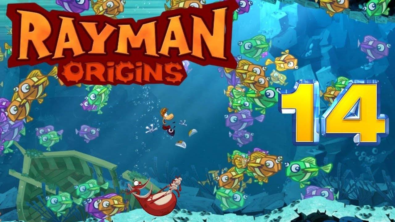 Rayman Origins ● Прохождение ч.14 _ Белка, Monster и Перчик