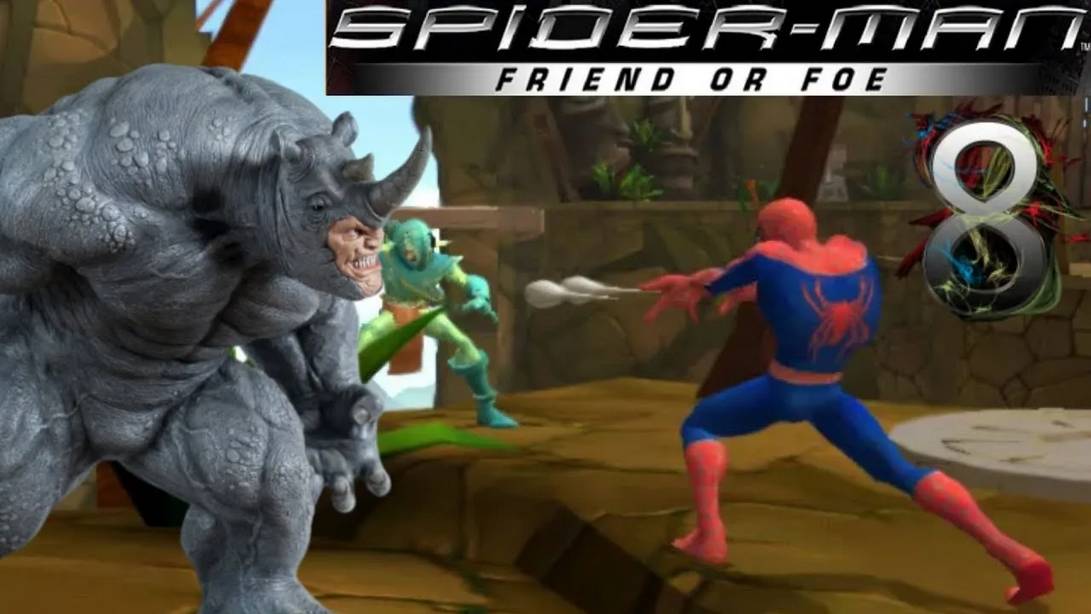 Spider-Man_ Friend or Foe ● Прохождение ч.8 _ Monster и Перчик