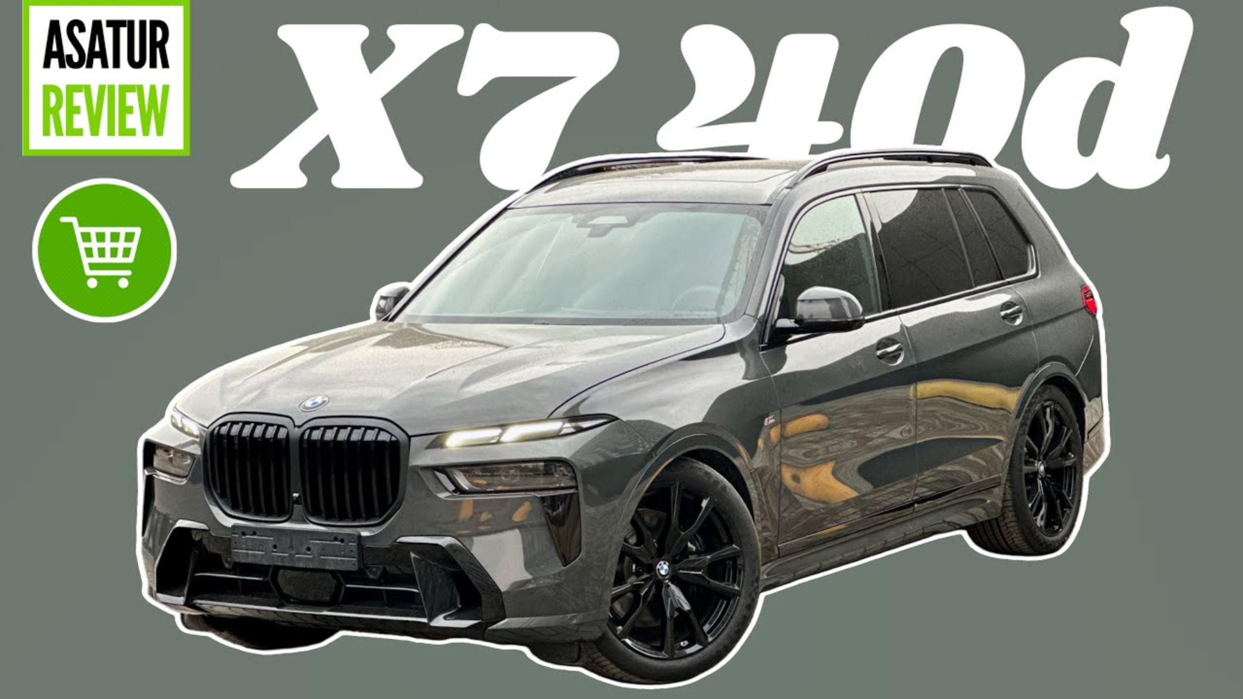 В ПРОДАЖЕ BMW X7 G07 40d M-Sport LCI Dravit Grey 2025 Серый Дравит. Параллельный импорт из Европы