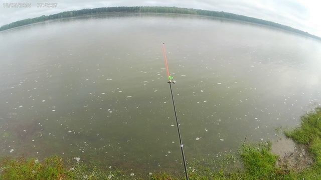 Утро следующего дня .Рыбалка продолжается.