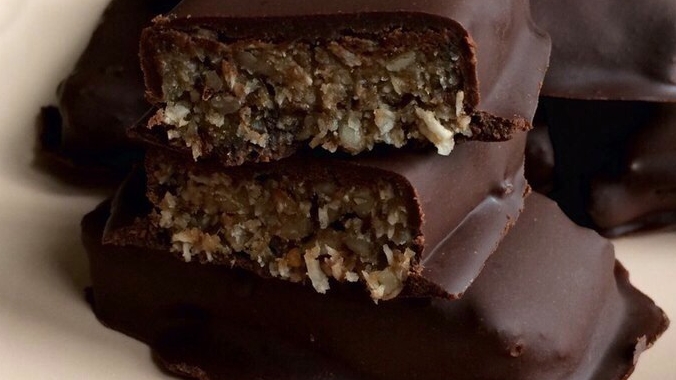 Ореховые батончики. Десерт. Простые и вкусные рецепты.