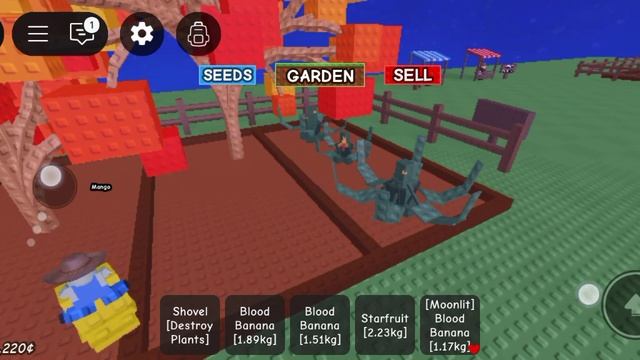 играем в Grow a garden (мне не хватило 15 лунных поинтов до совы!!!)