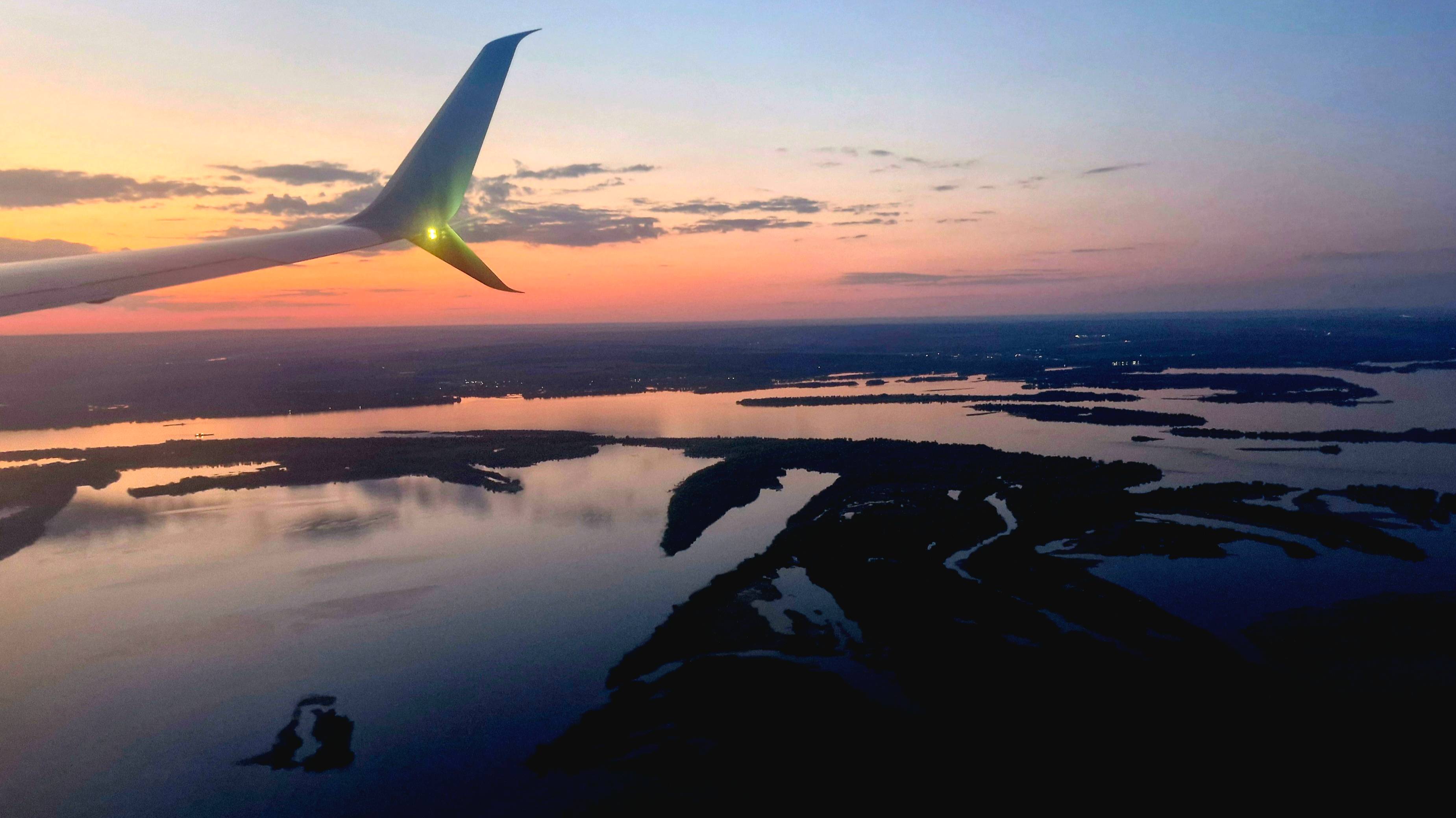 Полет домой, из Питера в Саратов за два с половиной часа...
