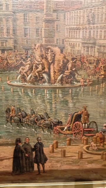 Пьяцца Навона в Риме. Бернардо Беллотто, прозванный Каналетто. 1769. Холст, масло.