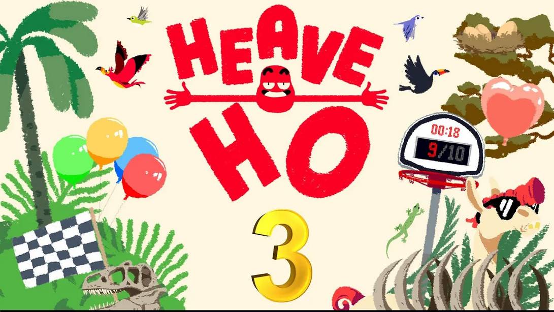 Heave Ho ● Прохождение ч.3 _ Белка, Monster и Перчик