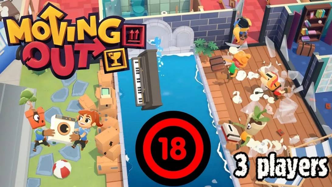 Moving Out ● Прохождение ч.18 _ Белка, Monster и Перчик