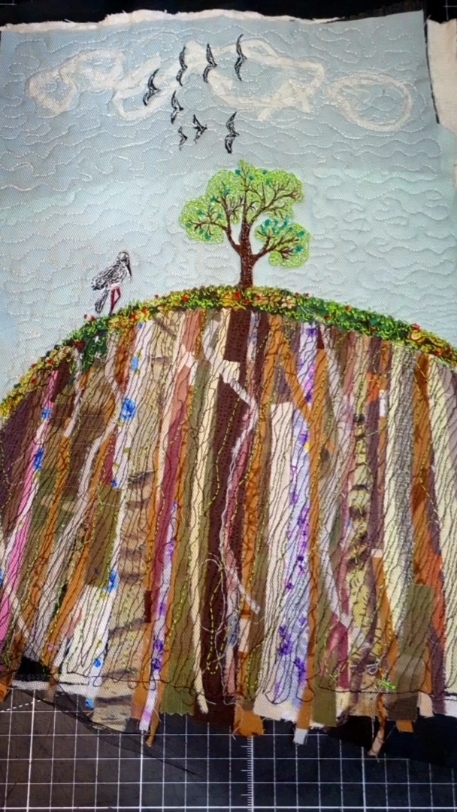 ПЭЧВОРК🔸 Свободно-ходовая стёжка #стежка #shorts #пэчворк