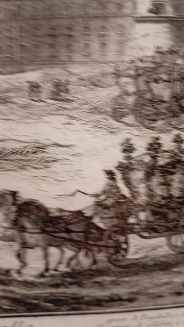 Вид Пьяцца ли Монте Кавалло. Джованни Баттиста Пиранези. 1750. Офорт резец.