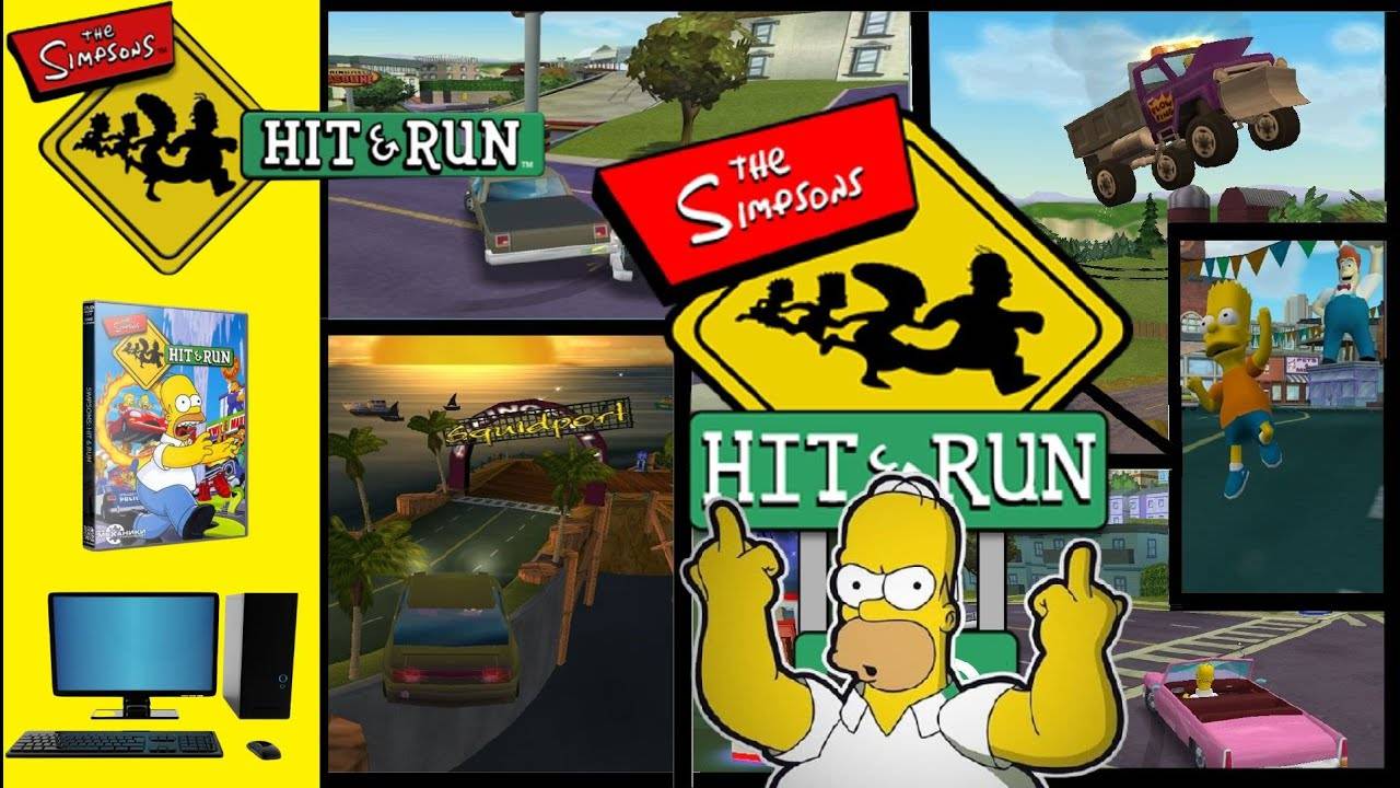 The Simpsons Hit - Run Симпсоны