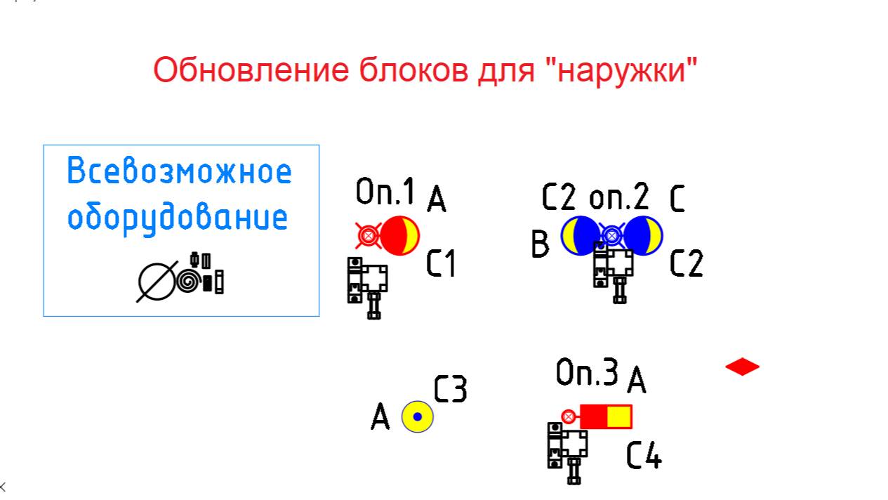 Обновление блоков для "наружки