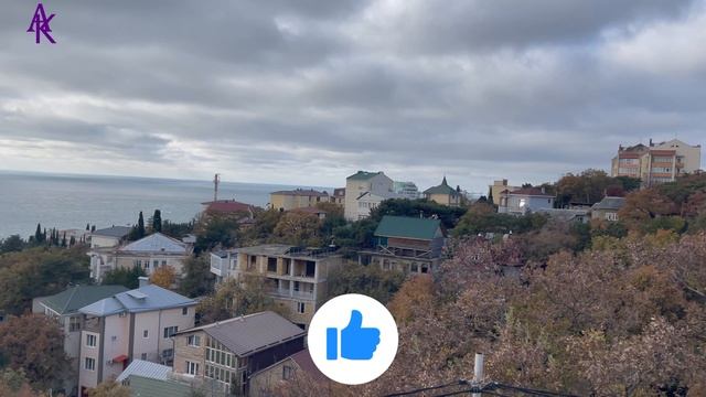 Крым. ЮБК. Гаспра. Море и горы под музыку. 02.12.24 #андрейкрымский #артемийкрым #андрейлилия