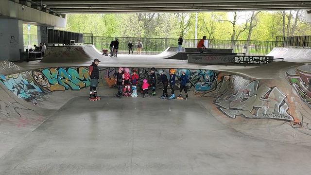 Скейт парк по Коломяжский путепроводом