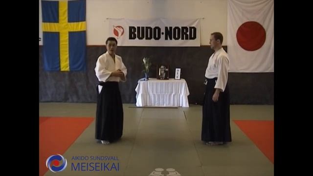 15 Aikido Shomen Uchi Ikkyo Nr 2 Shishiya Sensei, Sundsvall 2002