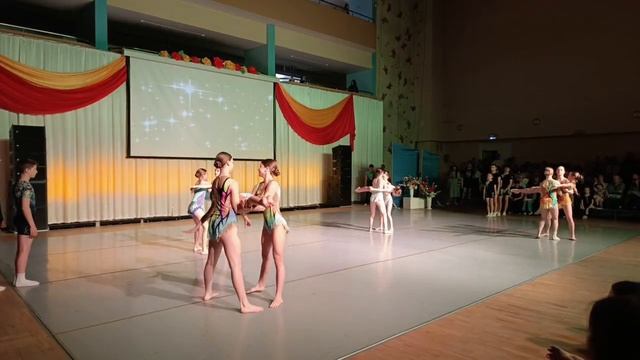 Показательное выступление на отчётном концерте в Доме Творчества Детей и Молодёжи