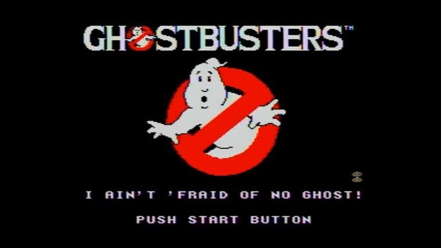 Ghostbusters Sega master system intro